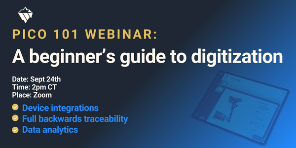 Webinar: Digitize your factory with PICO